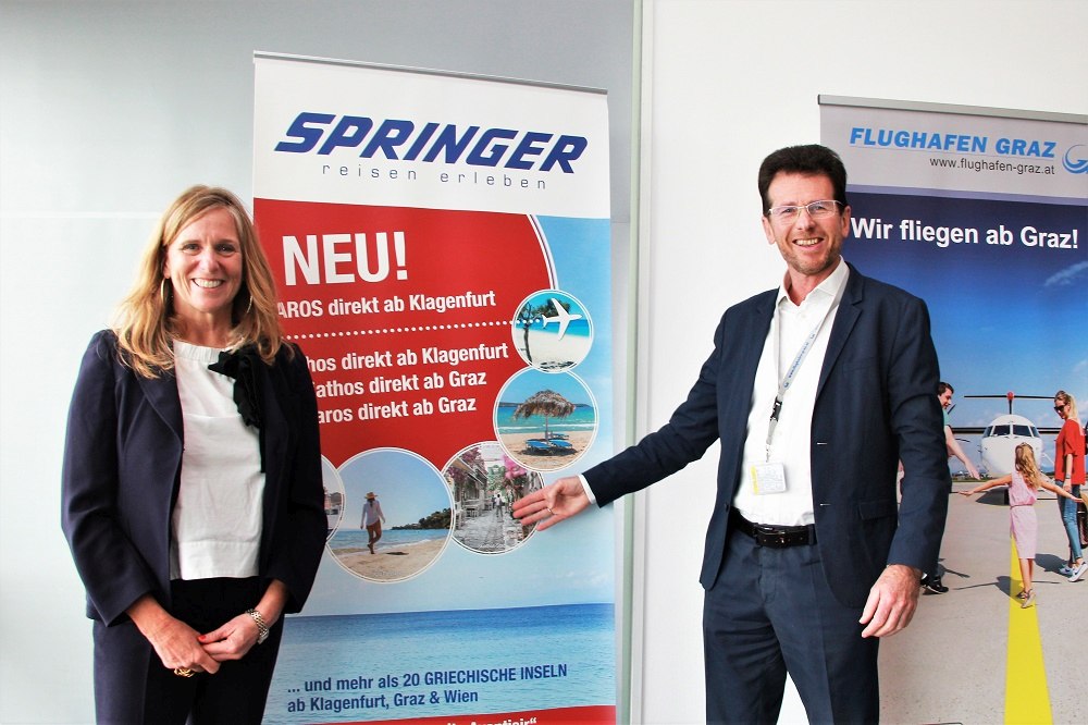 Alte Liebe rostet nicht Springerreisen und Flughafen Graz bekräftigen