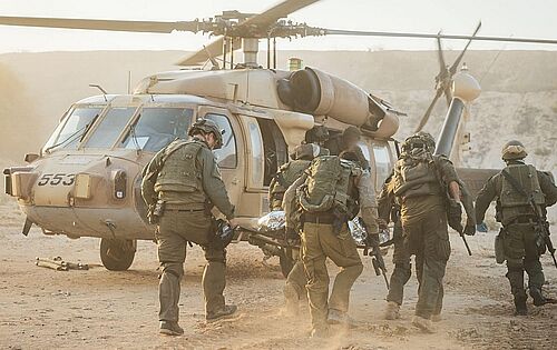 Israelische MedEvac-Missionen: Schon 1.000 verwundete Heimatschützer ...