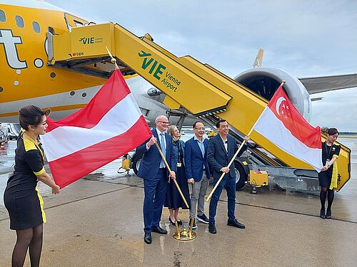 Fotostrecke: Scoot erstmals in Wien gelandet - ab sofort dreimal ...