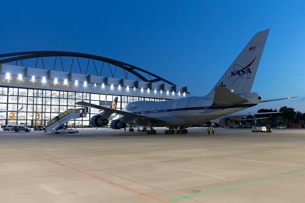 SOFIA: Boeing 747SP wieder in Hamburg | Austrian Wings
